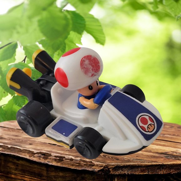 Toys | 214 Mcdonalds Happy Meal Super Mario Brothers Toadstool Toy ...